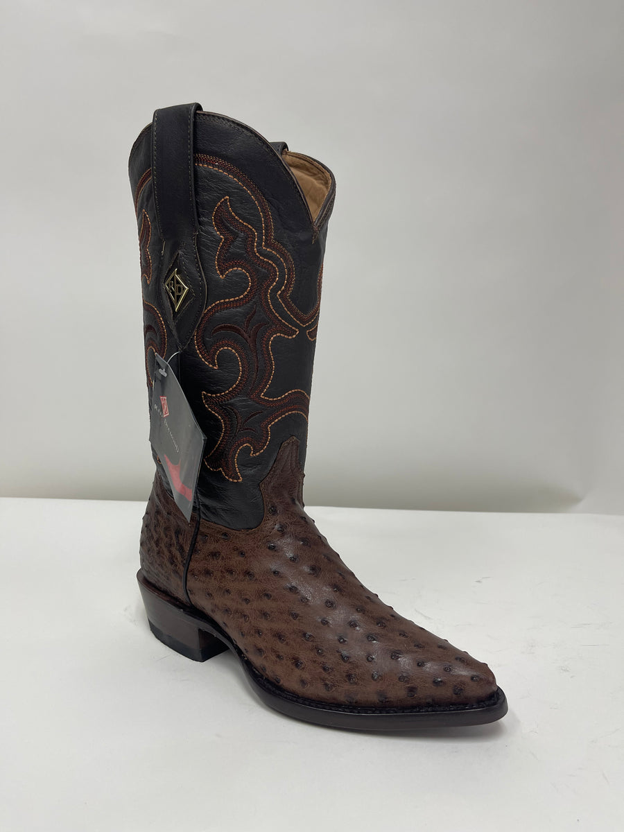 RED DIAMOND® MEN'S KANGO TABACCO OSTRICH USA (J TOE) BOOTS – La Gran ...